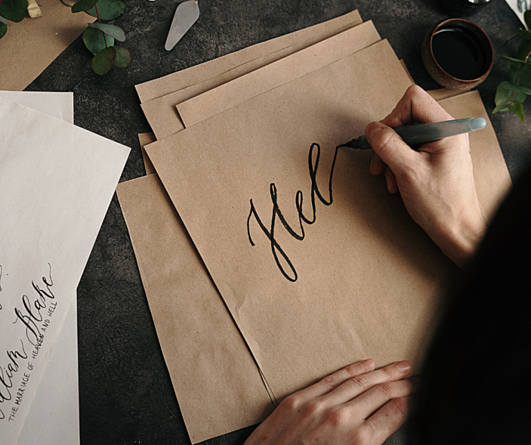 5 Ways to Add Calligraphy into Your Busy Day - Angie Bailey - Calming ...